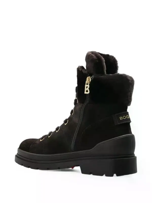 Bogner St. Moritz Shearling-trim Ankle Boots