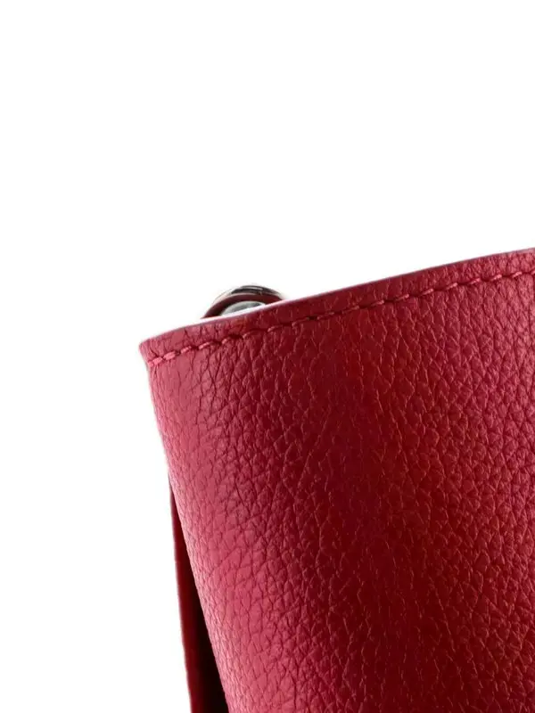 LOUIS VUITTON Mylockme Chain Pochette Leather Clutch Bag