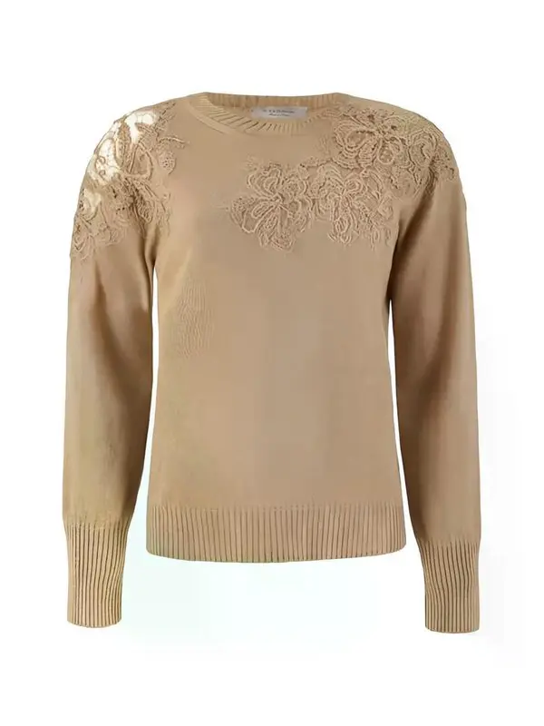 D.exterior Crew-neck Sweater