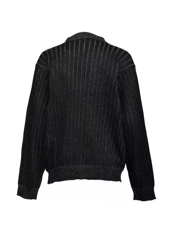 BREATH Ribbed Patch-pocket Cardigan