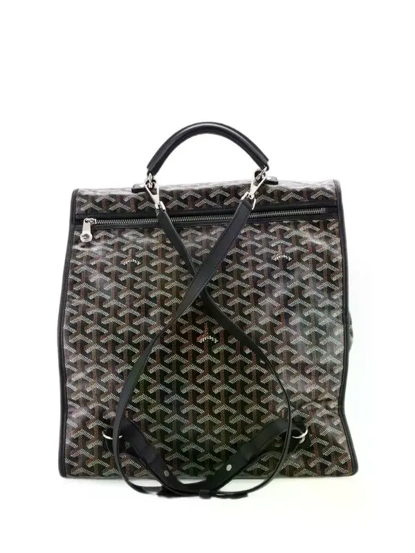 Goyard Saint Leger Briefcase Coated Canvas Backpack