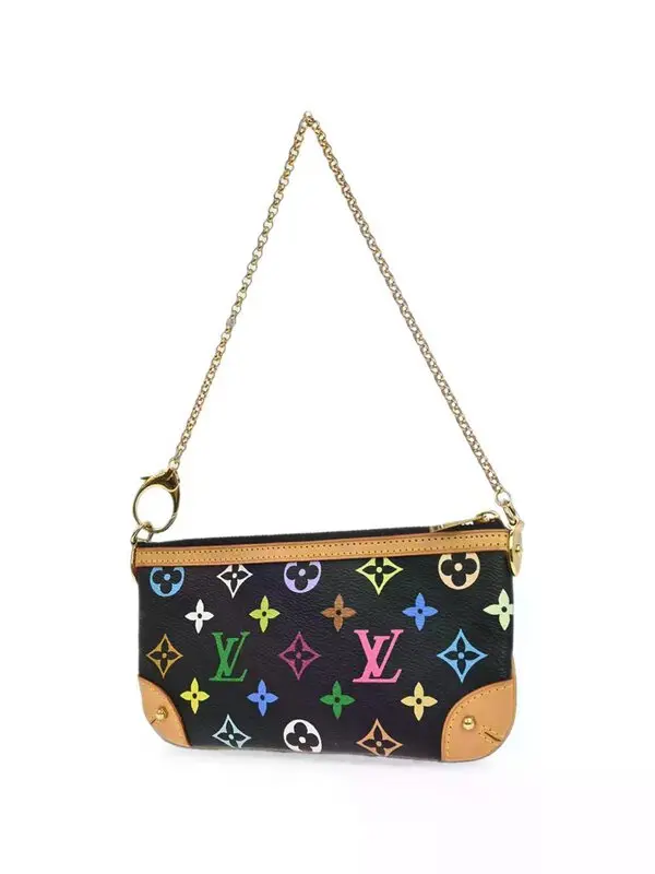 LOUIS VUITTON X Takashi Murakami 2009 Mm Pochette Milla Handbag