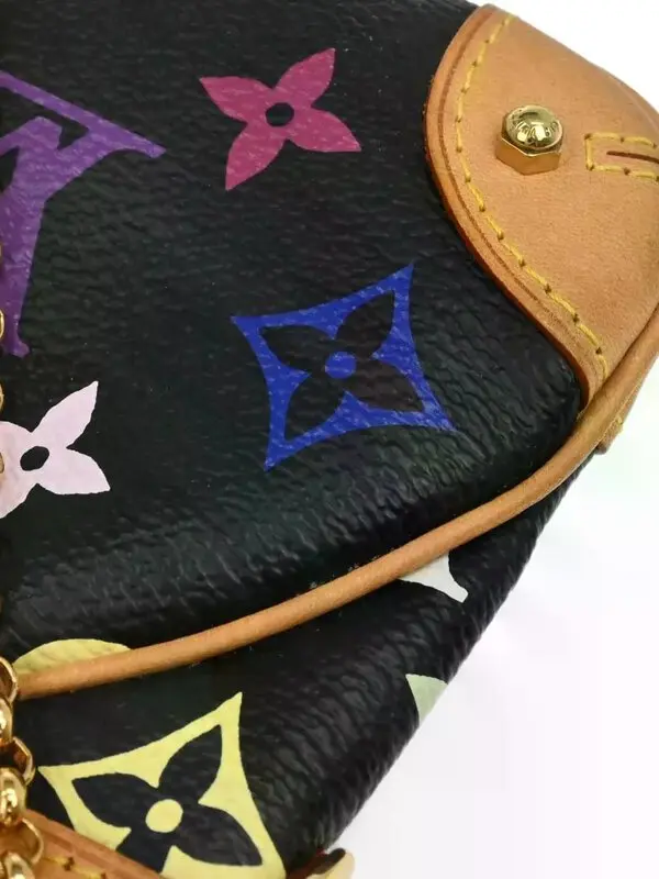 LOUIS VUITTON X Takashi Murakami 2009 Mm Pochette Milla Handbag