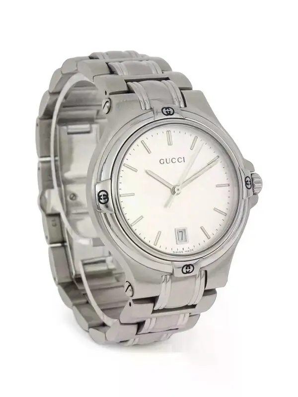 Gucci 9040m 35mm Watch - White