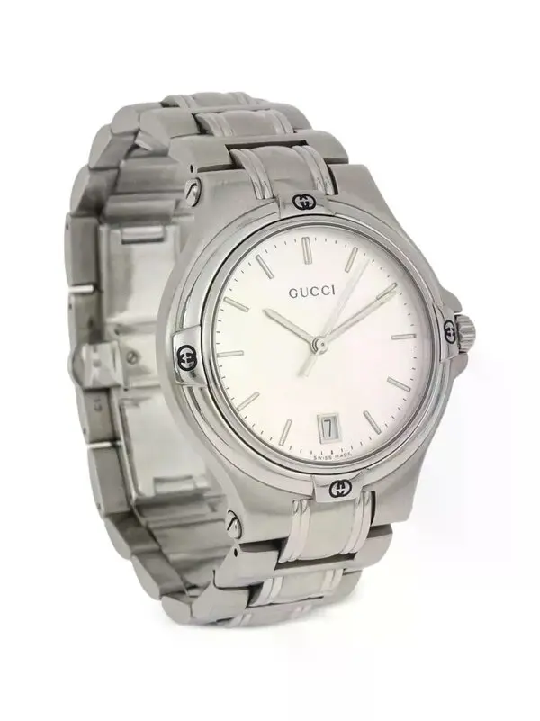 Gucci 9040m 35mm Watch - White