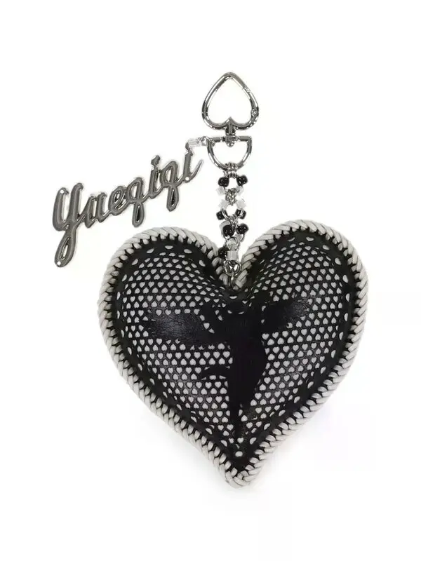 YUEQI QI Cupid's Perforated Heart Charm