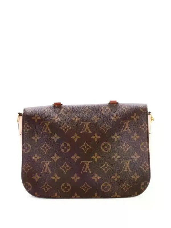 LOUIS VUITTON Vaugirard Handbag Monogram Canvas With Leather Satchel