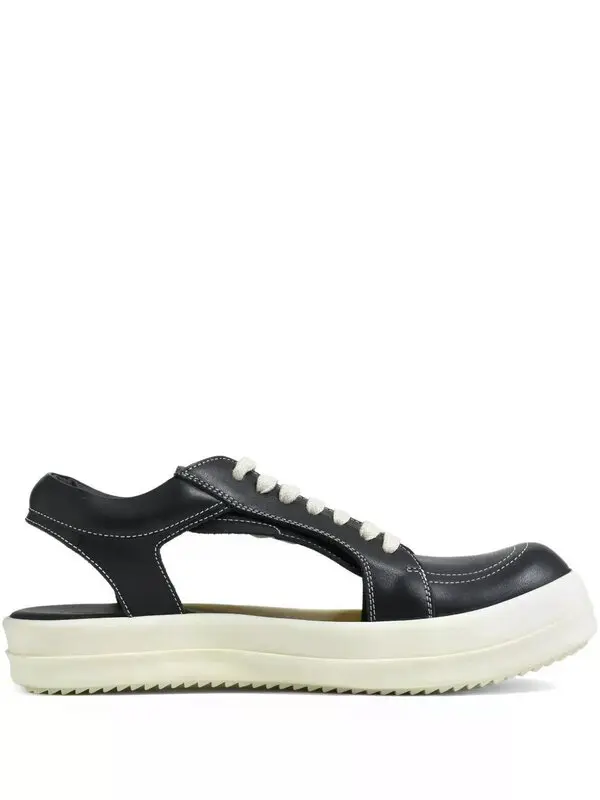 Rick Owens Cut Out-detail Sneakers