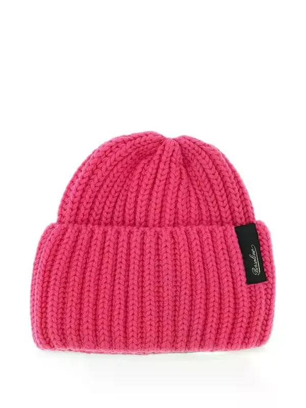 Borsalino Ribbed-knit Beanie Hat