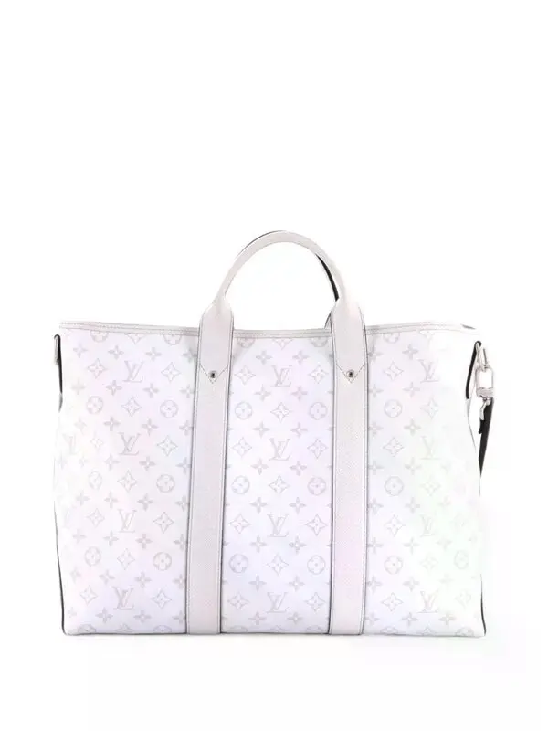 LOUIS VUITTON Weekend Nm Monogram Taigarama Tote Bag