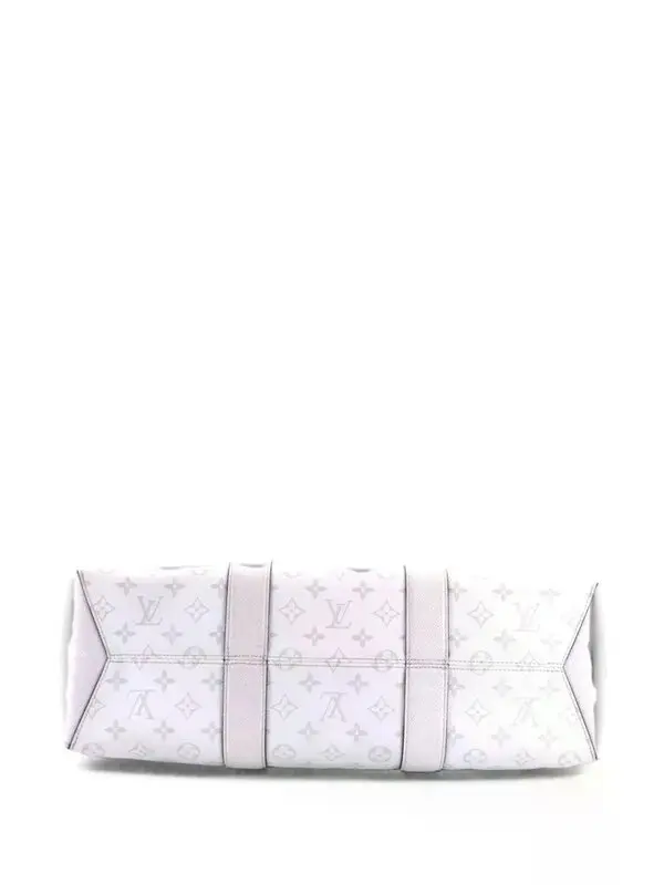 LOUIS VUITTON Weekend Nm Monogram Taigarama Tote Bag
