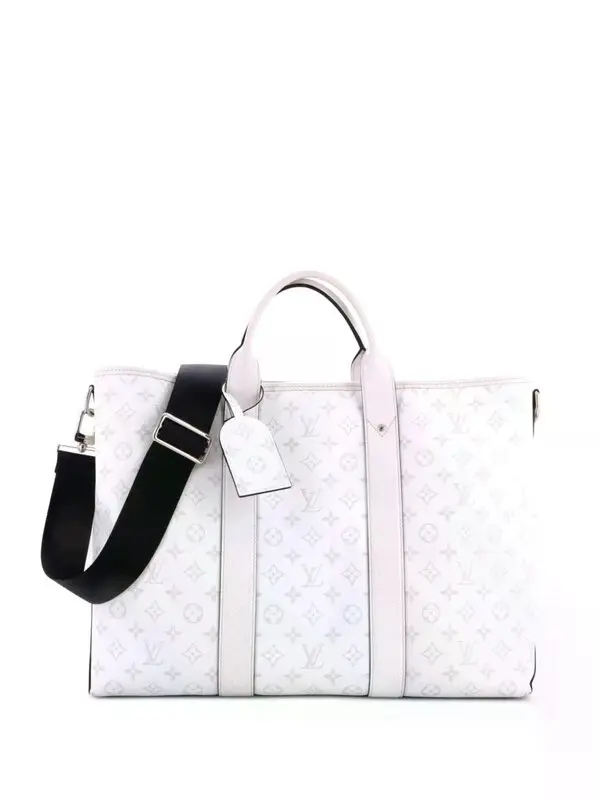 LOUIS VUITTON Monogram Taigarama Weekend Nm Tote Bag