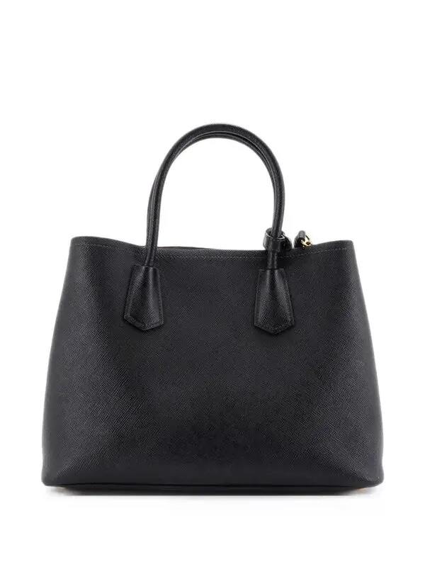 Prada Cuir Double Saffiano Leather Medium Tote Bag
