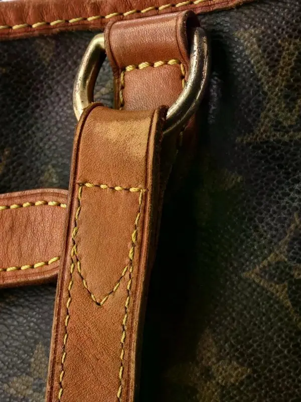 LOUIS VUITTON Batignolles Handbag Monogram Canvas Vertical Tote Bag