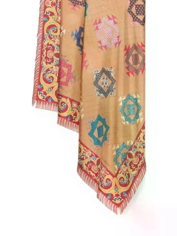 PIERRE-LOUIS MASCIA Aloeux Shawl Scarf - Neutrals