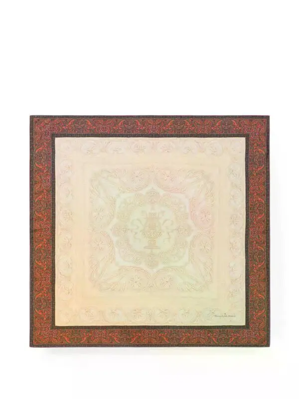 PIERRE-LOUIS MASCIA Aloeuw Bandana Scarf - Neutrals