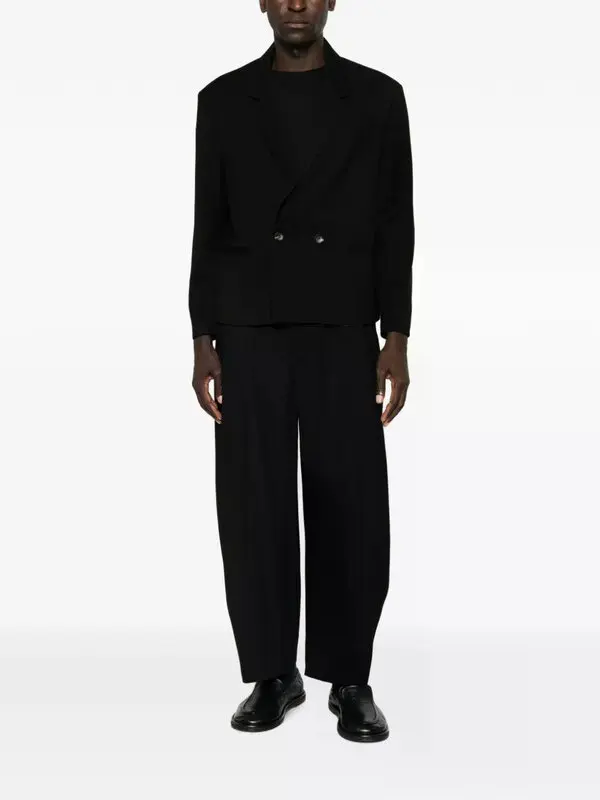 Imperial Elasticated-waistband Wide-leg Trousers