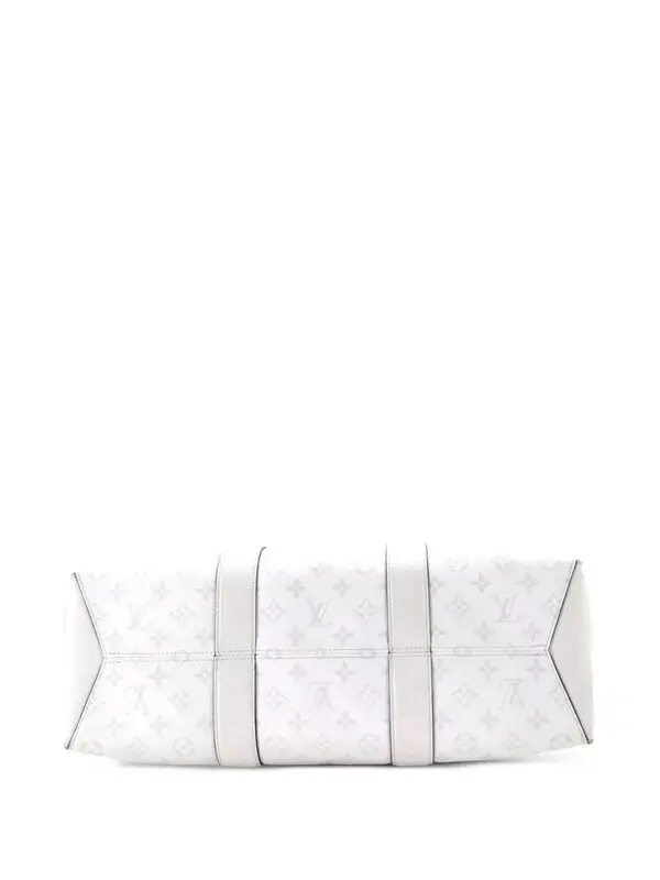 LOUIS VUITTON Weekend Nm Monogram Taigarama Tote Bag