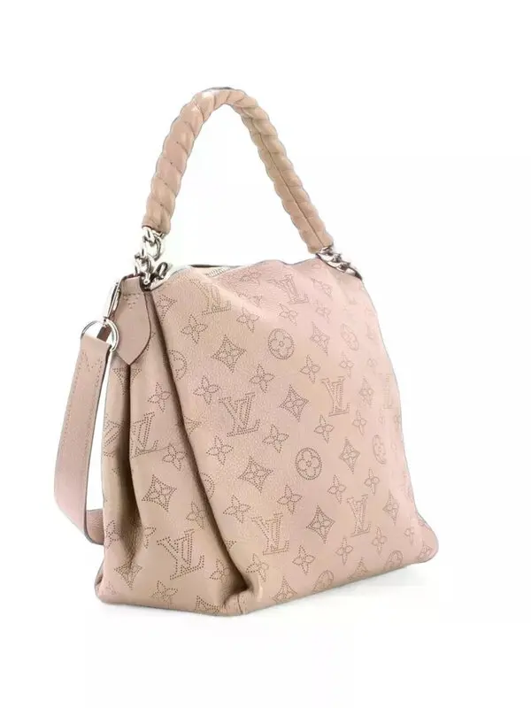 LOUIS VUITTON Babylone Handbag Mahina Leather Bb Hobo Bag
