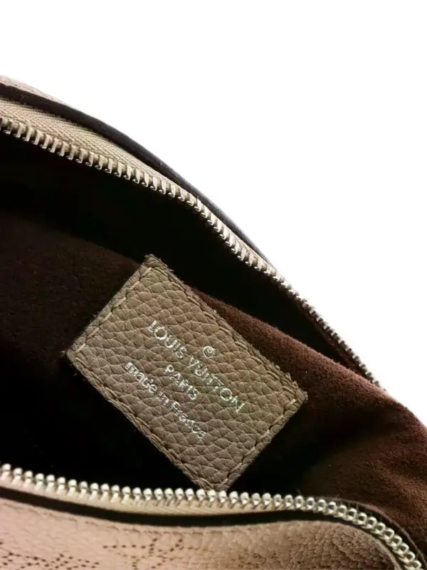 LOUIS VUITTON Babylone Handbag Mahina Leather Bb Hobo Bag