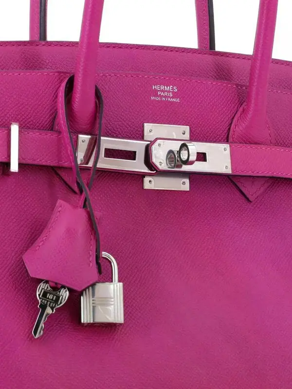 Hermès Birkin Handbag Epsom With Palladium Hardware 30 Satchel