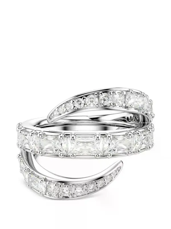 SWAROVSKI Vienna Swan Mixed-cut Ring - Silver