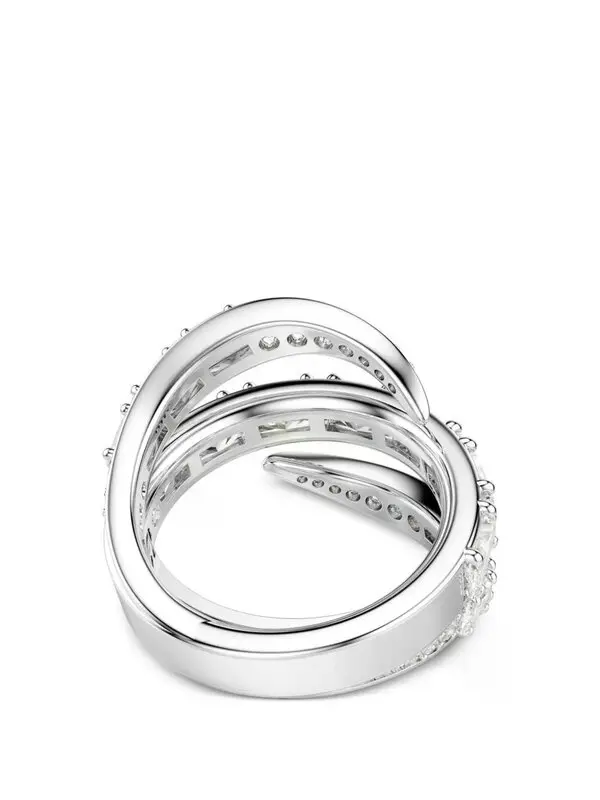 SWAROVSKI Vienna Swan Mixed-cut Ring - Silver