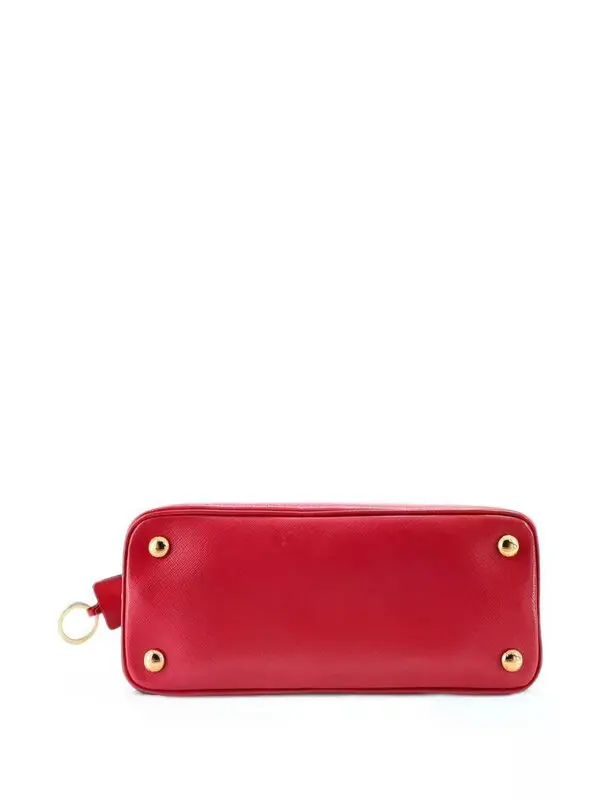 Prada Promenade Bag Vernice Saffiano Leather Small Satchel