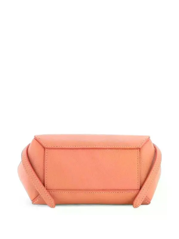 Celine Belt Bag Textured Leather Pico Shoulder Bag