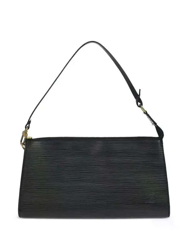 LOUIS VUITTON 2004 24 Pochette Accessoires Tote Bag - Black