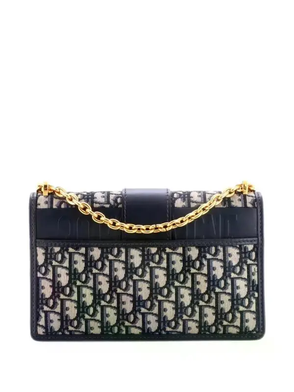 Dior 30 Montaigne Oblique Canvas Shoulder Bag
