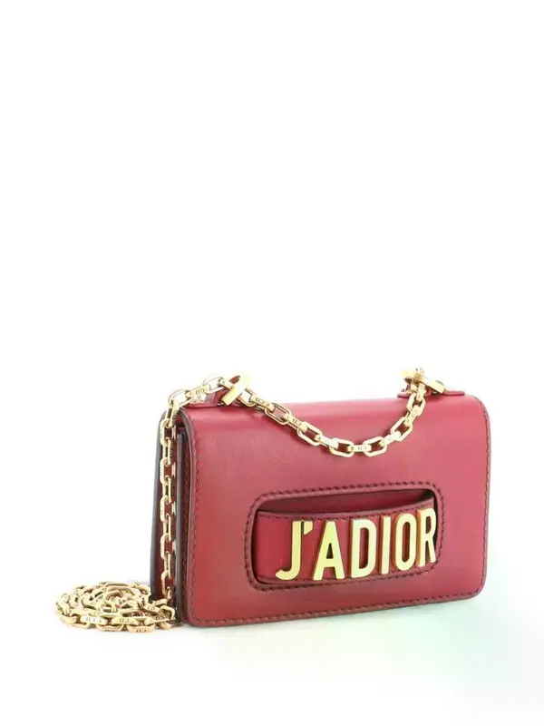 Dior J'adior Flap Bag Leather Mini Crossbody Bag