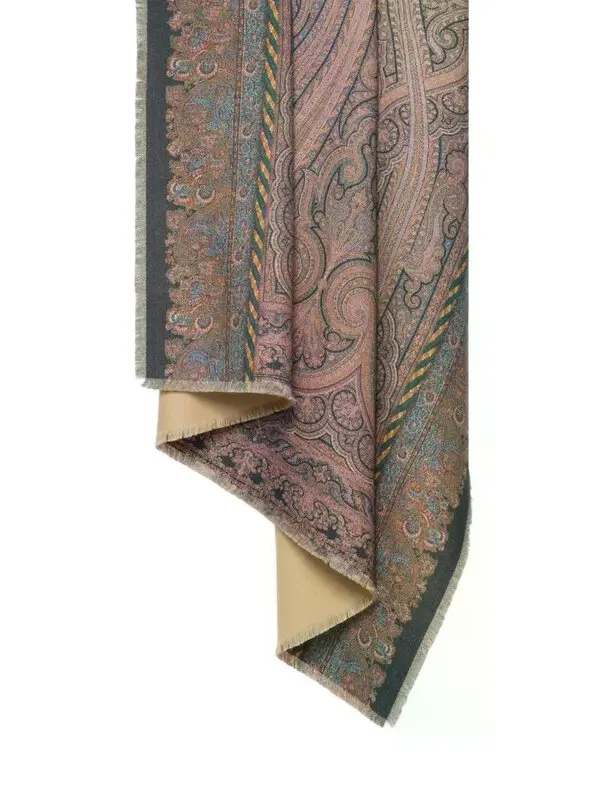 PIERRE-LOUIS MASCIA Pancake Paisley-print Scarf