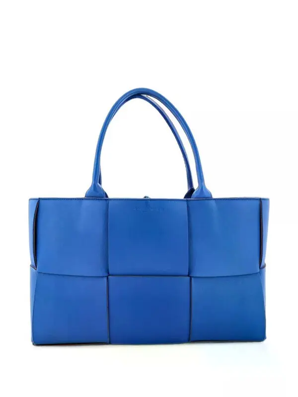 Bottega Veneta Arco Maxi Intrecciato Leather Medium Tote Bag