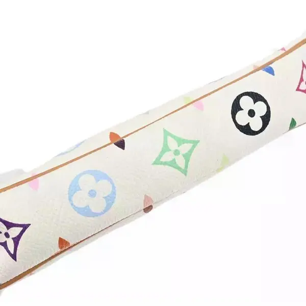 LOUIS VUITTON X Takashi Murakami 2003 Monogram Multicolour Canvas Pochette Accessoires Tote Bag - White