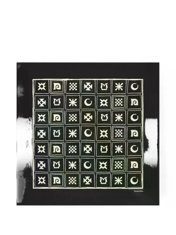 Nanushka Shoul Kopjafa-print Scarf