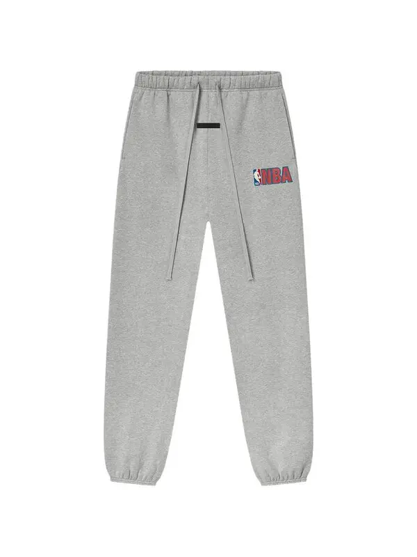 Fear Of God X Nba Logo-print Track Pants - Grey