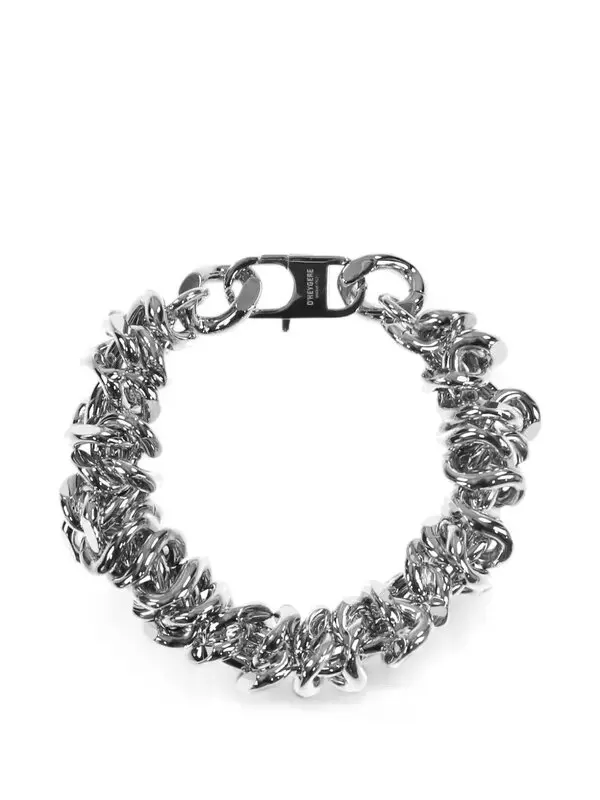 D'HEYGERE Farfalle-link Bracelet - Silver