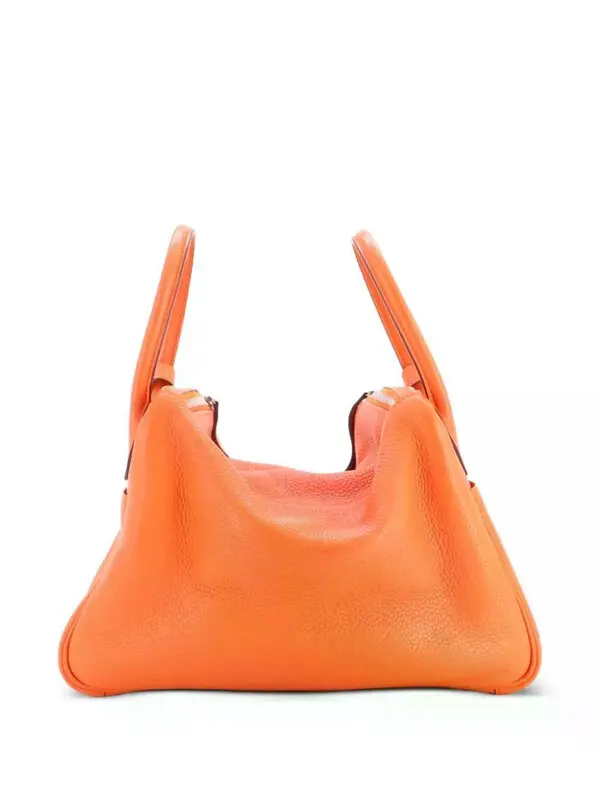 Hermès Clemence 30 Lindy Shoulder Bag - Orange