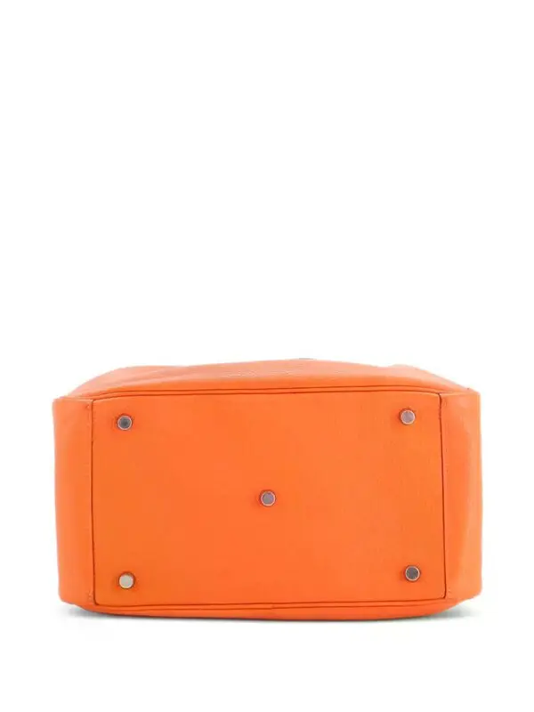 Hermès Clemence 30 Lindy Shoulder Bag - Orange