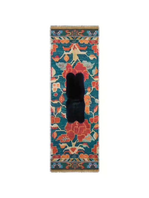 PIERRE-LOUIS MASCIA Fanory Silk Scarf - Blue