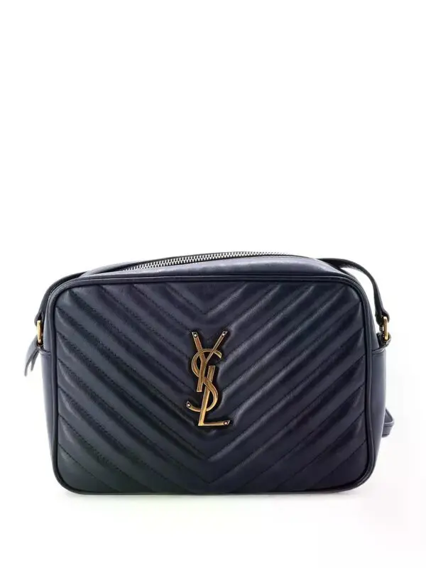 Saint Laurent Lou Camera Bag Matelasse Chevron Leather Small Crossbody Bag