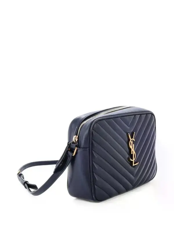 Saint Laurent Lou Camera Bag Matelasse Chevron Leather Small Crossbody Bag