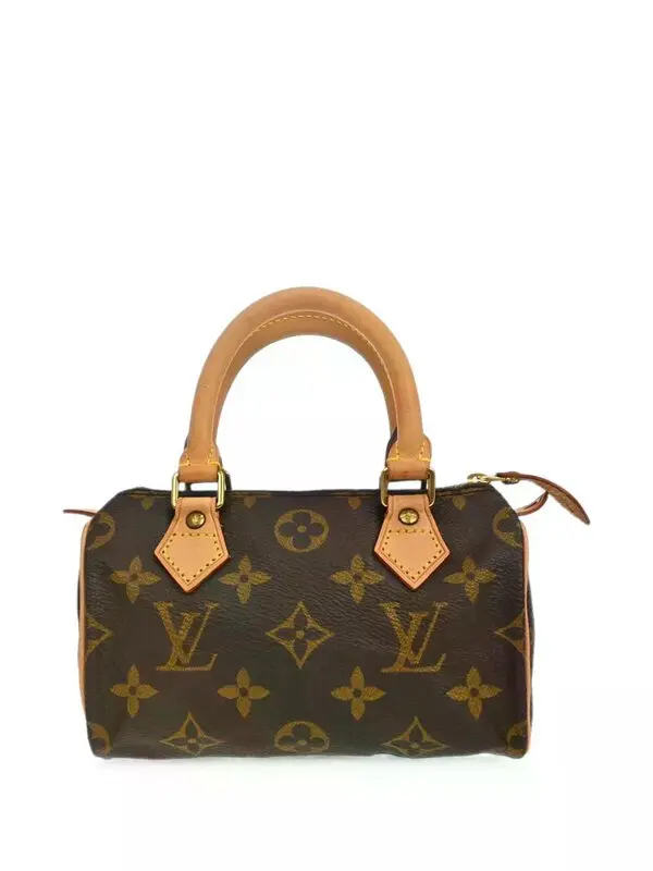 LOUIS VUITTON Monogram Canvas Mini Speedy Handbag