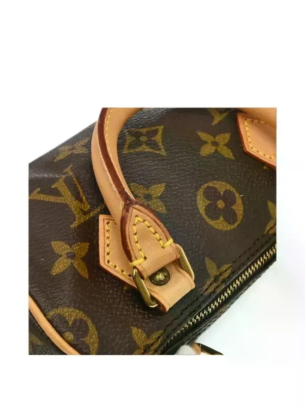 LOUIS VUITTON Monogram Canvas Mini Speedy Handbag