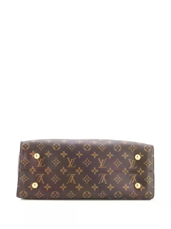 LOUIS VUITTON Monogram Canvas Tuileries Satchel Handbag - Blue