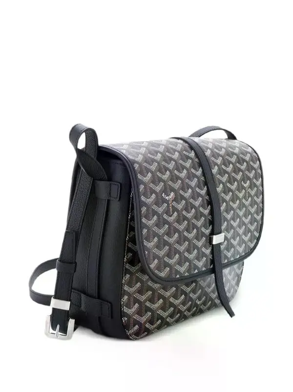 Goyard Coated Canvas Belvedere Ii Messenger Bag - Black