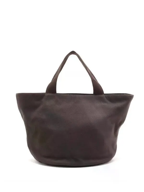 THE ROW Canvas Sisal Tote Bag