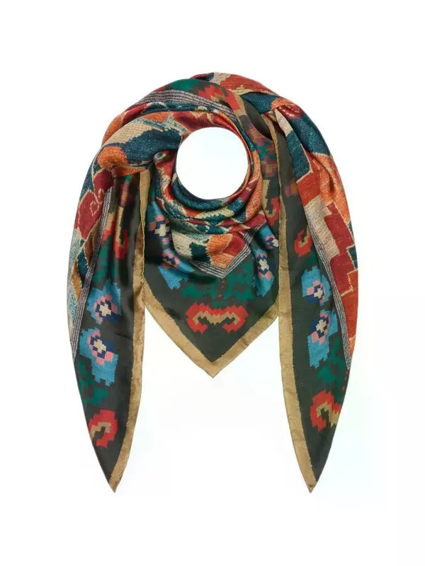 PIERRE-LOUIS MASCIA Molare Shawl Scarf - Blue