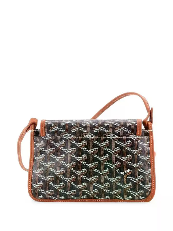 Goyard Plumet Clutch Wallet Coated Canvas Cross Body Bag - Brown